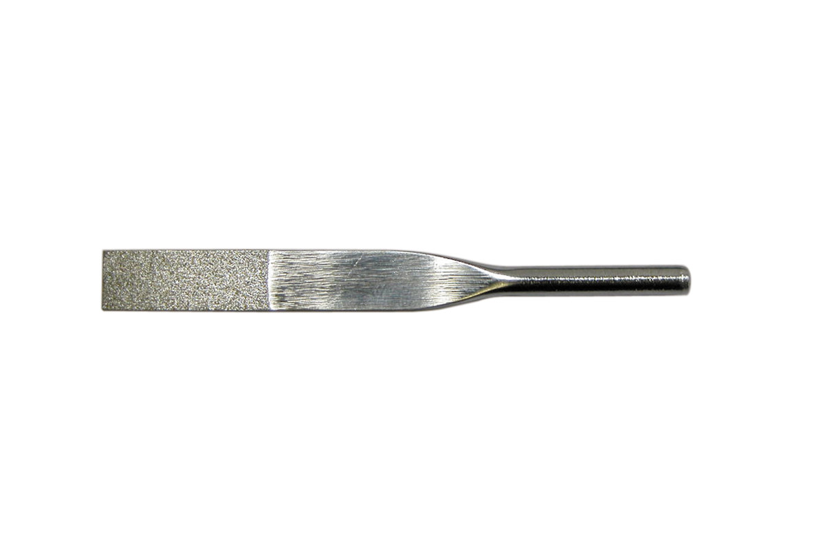 Diamond Coated Hand/Machine File, 1/4" Head Width, 325 Grit, Item No ...