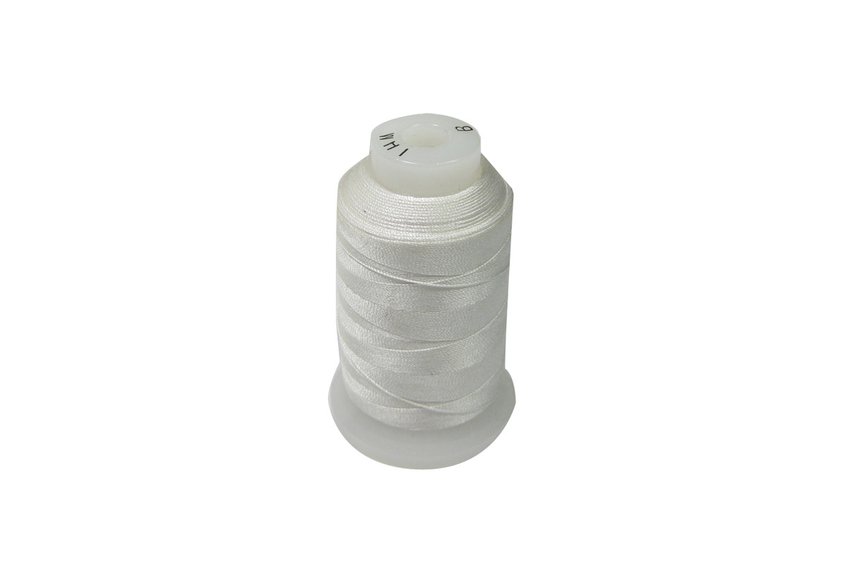 Silk Beading Spool, White, Size F, Item No. 68.134 - Grobet USA - Tools ...