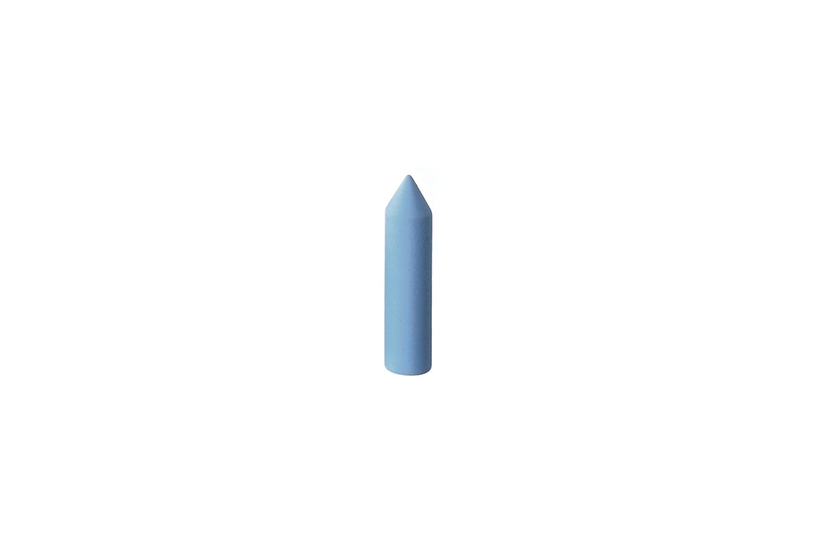 Silicone Bullet, 1" x 1/4", Blue, 800 Grit, Box of 1, Item No. 10.1363 ...
