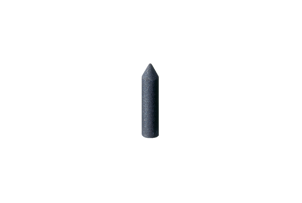 Silicone Bullet, 1" x 1/4", Black, 220 Grit, Box of 1, Item No. 10.1379 ...