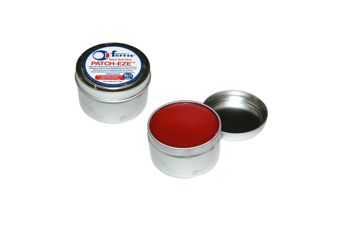 Repair Wax, Patch-Eze, Red, 4 oz., Item No. 21.409 - Grobet USA - Tools ...