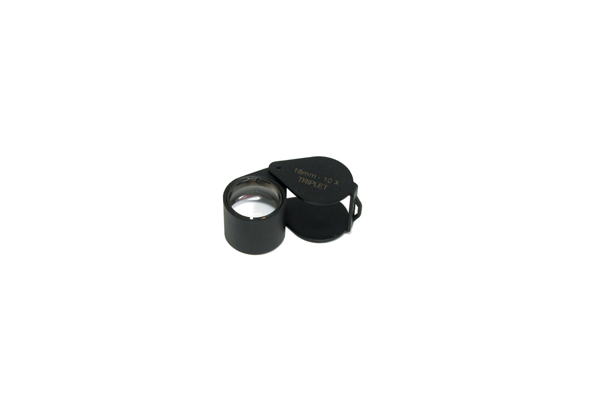 Vigor 10X Single Lens Loupe, Black Satin, Item No. 29.666 - Grobet USA ...