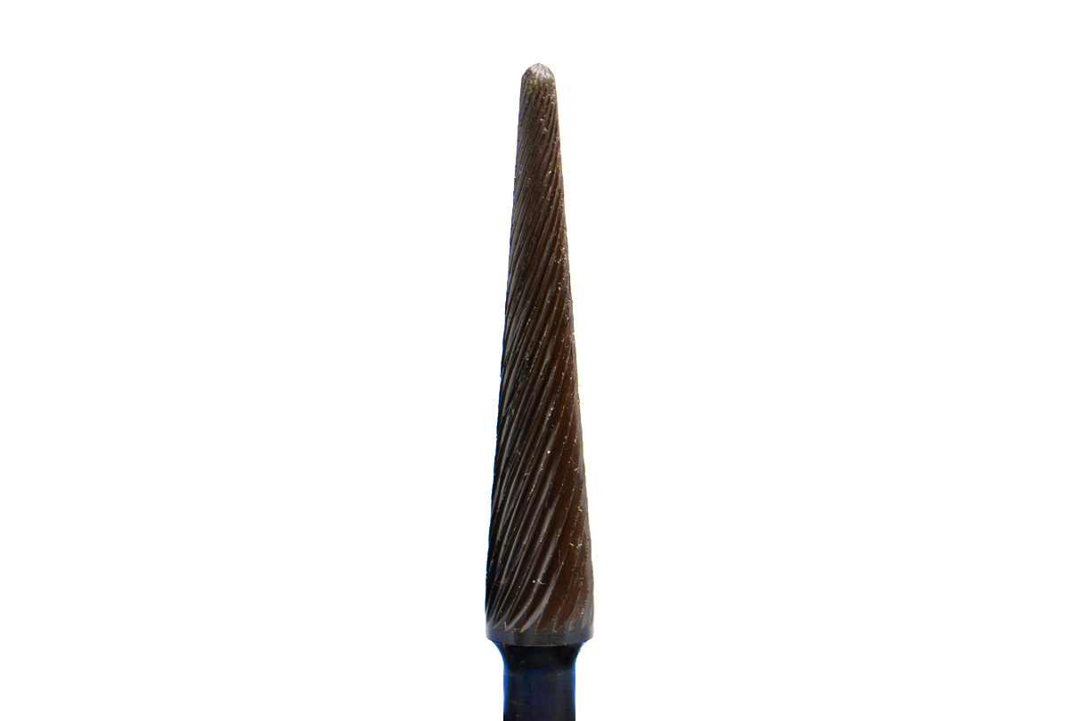Cone radius, 3/8" x 1-3/4", standard cut, Item No. 33.271 - Grobet USA ...