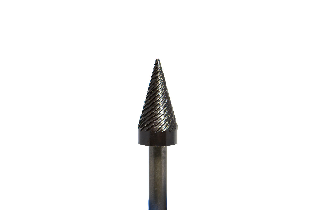 Cone shape, 1/2" x 7/8", standard cut, Item No. 33.600 - Grobet USA ...