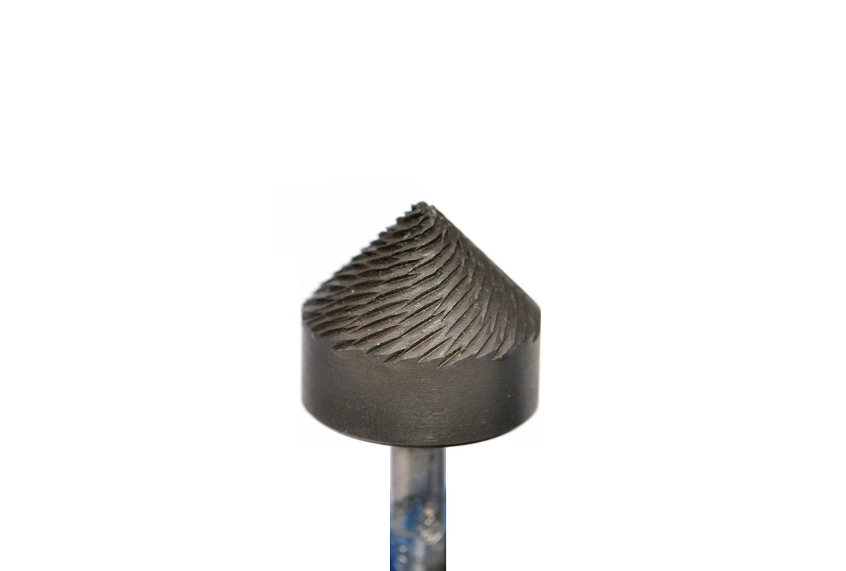 Deburring tool, Deburring tool, 1" x 1/4", 90 degree angle, rough cut ...