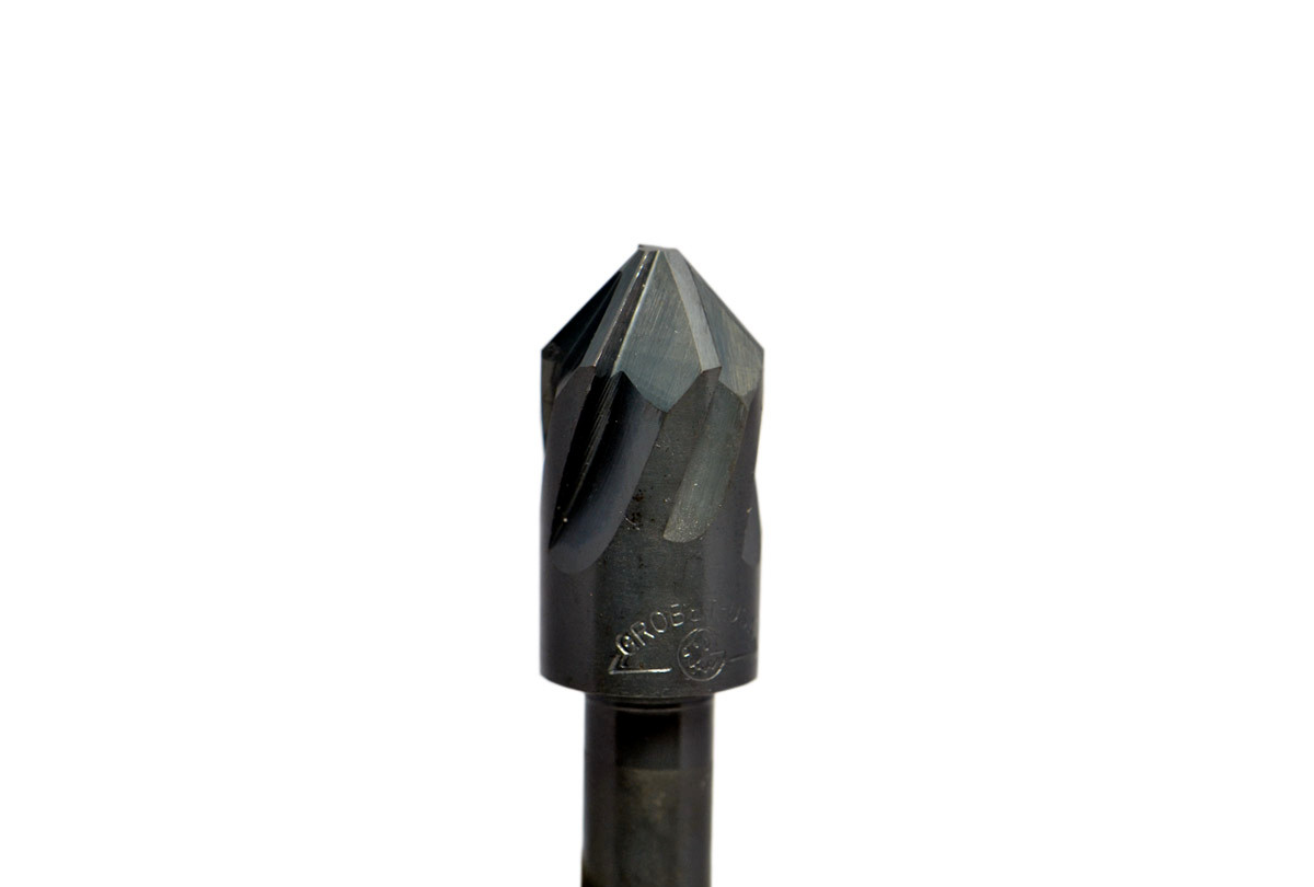 Chatterless Countersink, 5/8" x 2 1/4", 82 degree angle, Item No. 33. ...