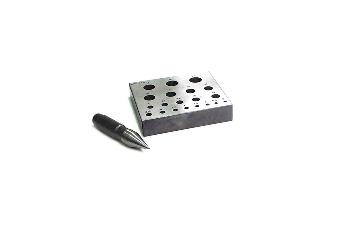 Bezel Block and Punch, Round, Item 25.151 - Grobet USA - Tools ...