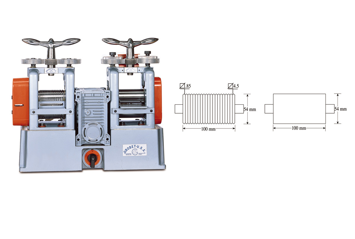 Rolling Mill-Combo-Elect 100Mm, Item No. 28.201 - Grobet USA - Tools ...
