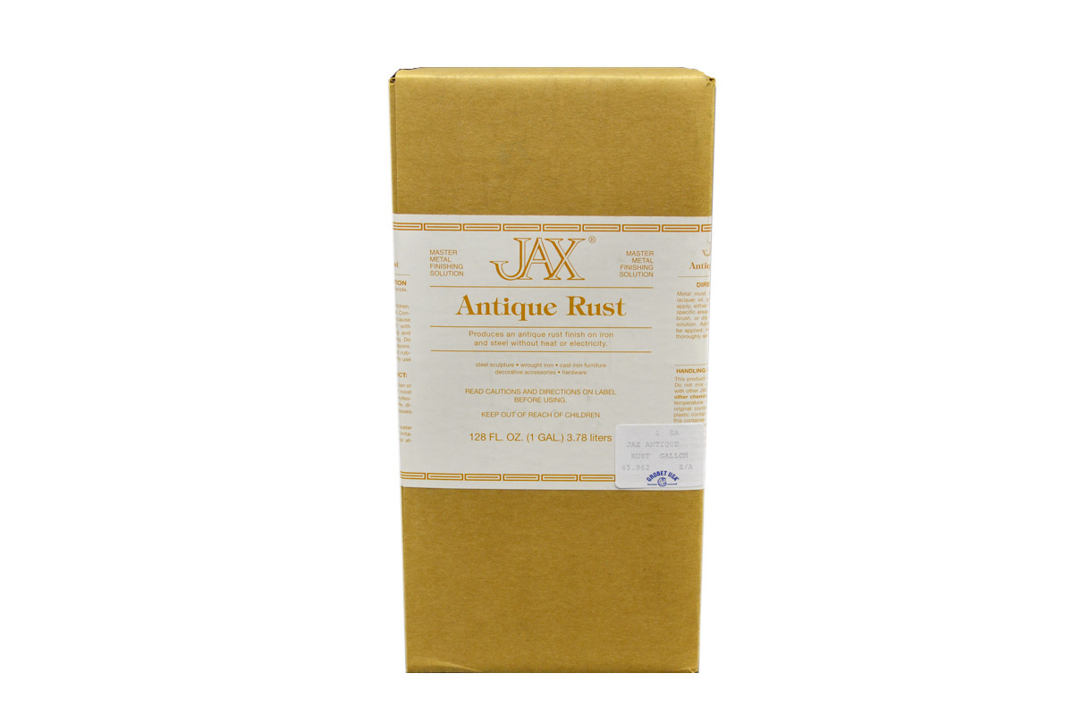 Jax Antique Rust Gallon, Item No. 45.962 - Grobet USA - Tools, Supplies ...