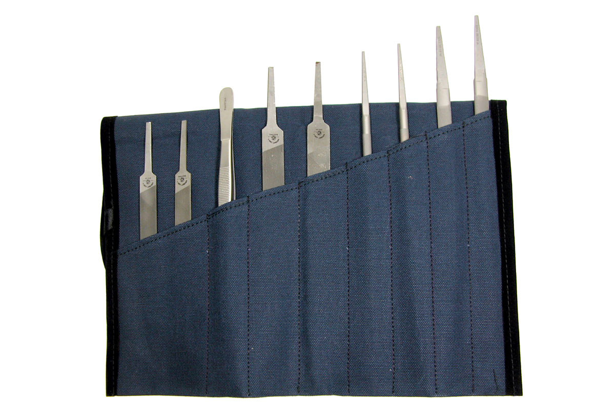 Locksmith File Kit #1, Item No. 33.855 - Grobet USA - Tools, Supplies ...