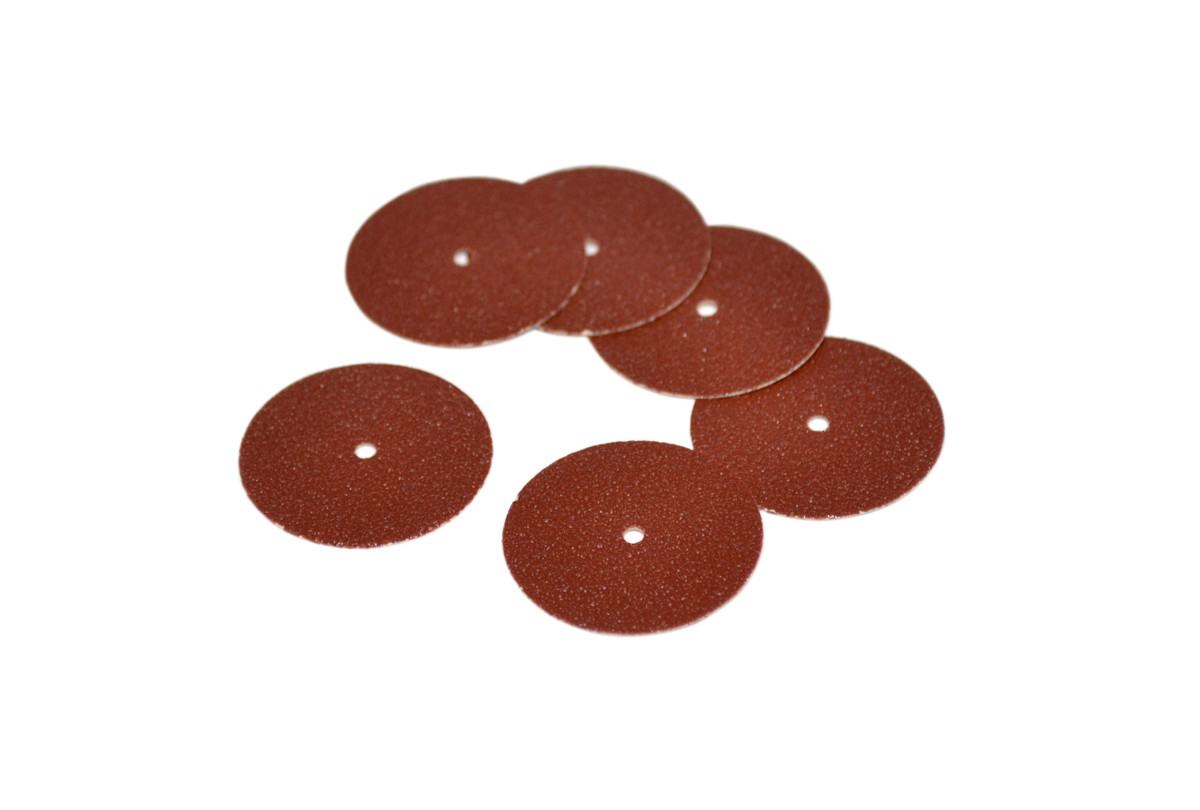 Adalox Sanding Discs, 7/8" Diameter, Coarse Grit, Aluminum Oxide, Pin ...