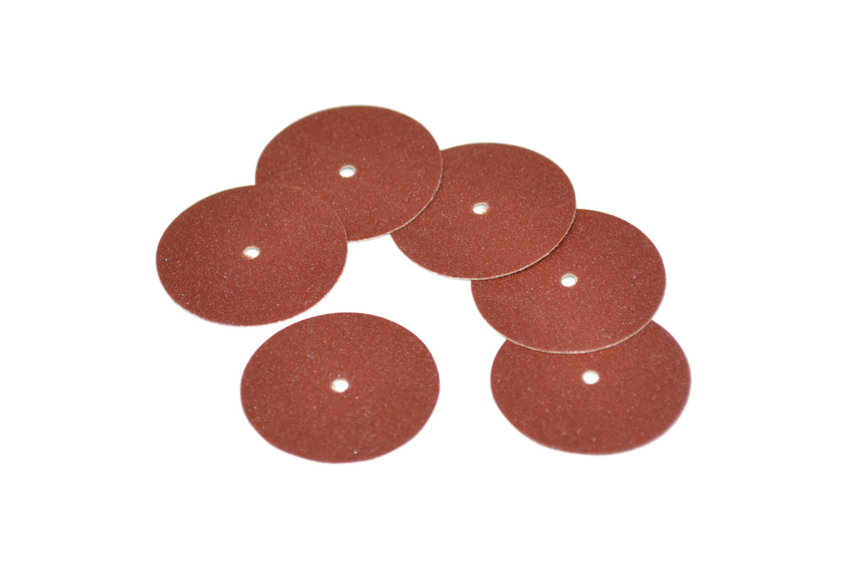 Adalox Sanding Discs, 7/8" Diameter, Fine Grit, Aluminum Oxide, Pin ...