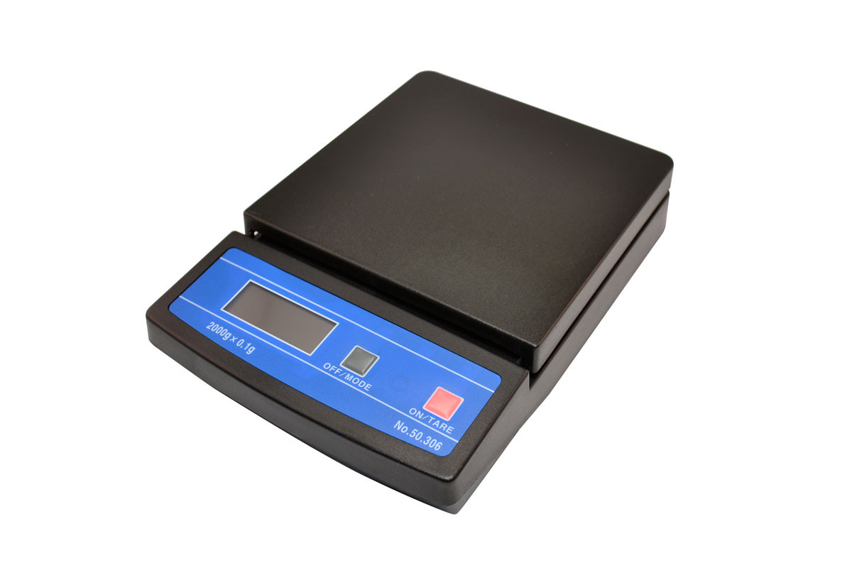 Bench Scale, 2000 Gram x 0.1 Gram, Item No. 50.306 - Grobet USA - Tools ...