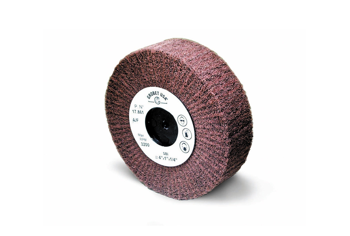 Aluminum Oxide Flap Wheels, Medium, Item No. 17.867 - Grobet USA ...