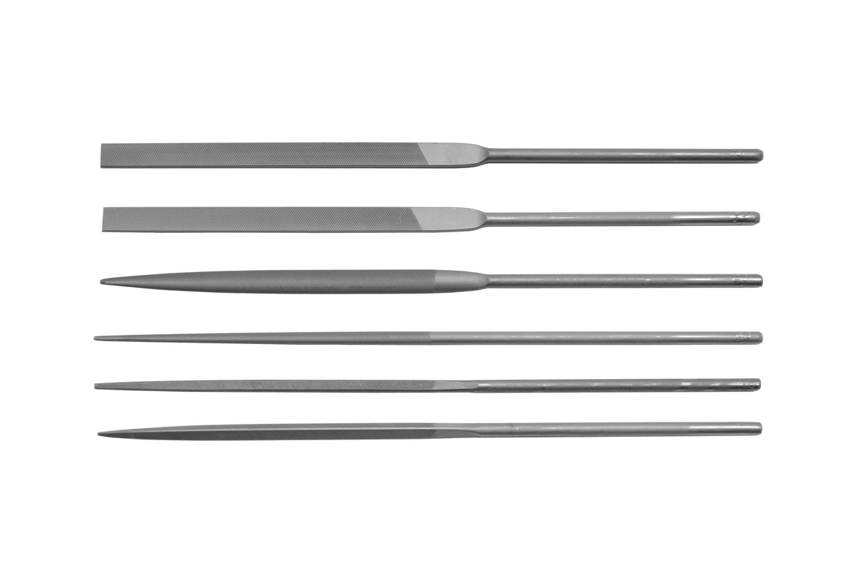 Set of Mascot® Needle Files, Item No. 33.867 - Grobet USA - Tools ...