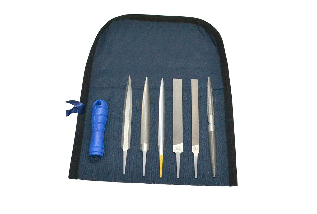 Grobet USA® Precision Hand File Starter Set, Item No. 31.012 - Grobet ...