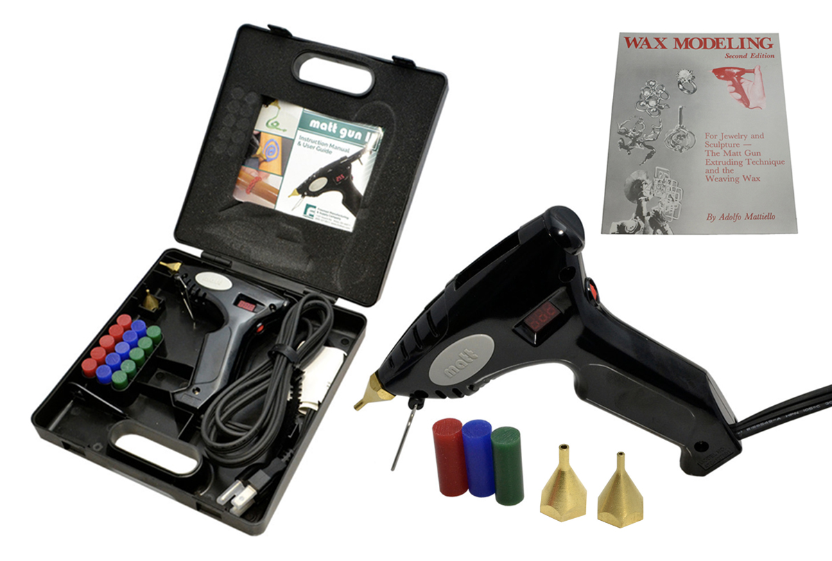 Matt Wax Gun Kit, 110 Volt, Item No. 21.0955 - Grobet USA - Tools ...
